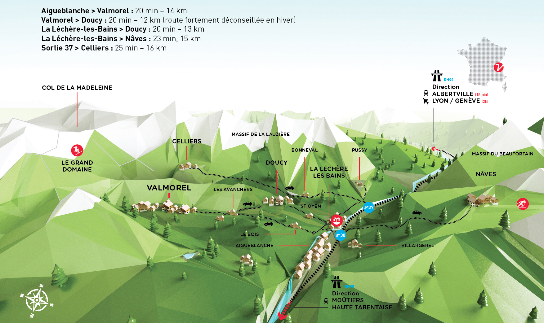 Access - How to come to Valmorel