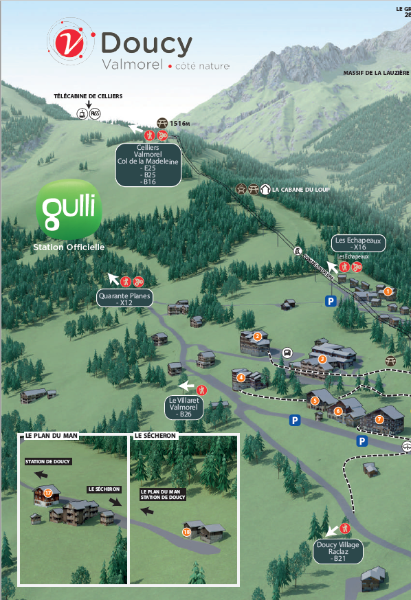 Plans et documentations - Infos pratiques - Valmorel